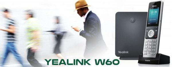 Yealink W60 Dect System - Up to 8 Dect Phones, and 8 SIP Accounts