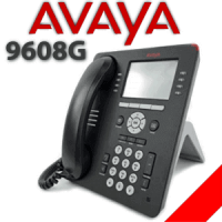 Avaya 9608G IP Phone -Gigabit Ethernet,Wideband audio, PoE Support