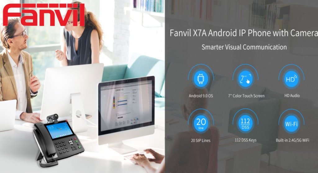 Fanvil X7A Android IP Phone with Camera Accra, Ghana