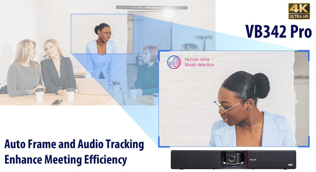 Aver VB342 Pro 4K PTZ Video Bar Ghana